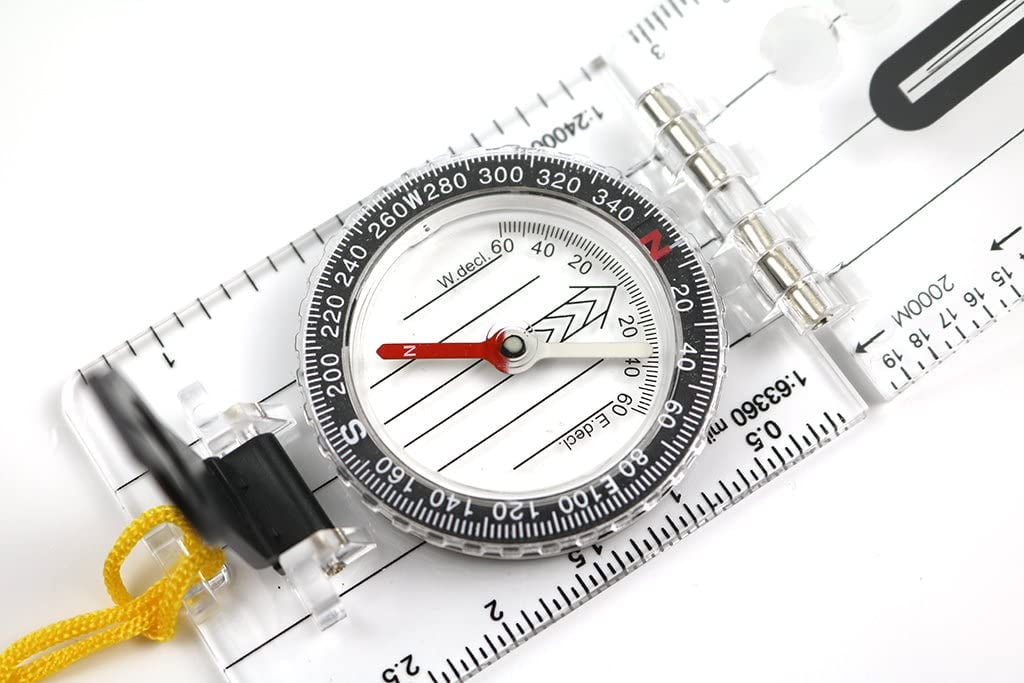 Orienteering Map Compass Sighting for Camping,Hiking,Hunting and ...