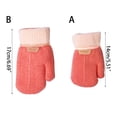 Baby Mittens Full Finger Gloves Cozy Knitting Winter Mittens Child ...