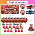 Cars Party Supplies Plates Decorations Birthday Cake Topper Banner ...