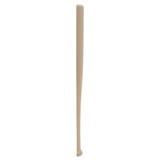 Half Wood Bat 6 inch, Pack of 10 Unfinished Split Wooden Baseball Bats ...