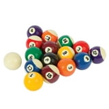 Classic Sport Official Size Billiard Pool Set with Cue Ball and ...