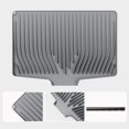Heatproof Kitchen Drying Mats For Bowls Plates Sloped Drainage Design ...