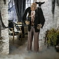 "Walmart 68"" Animated Light-up Butler Decoration, Scary Halloween ...