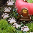 20pcs Cat Paw Foot Shaped Stones | Resin Miniature Bonsai Decor for ...