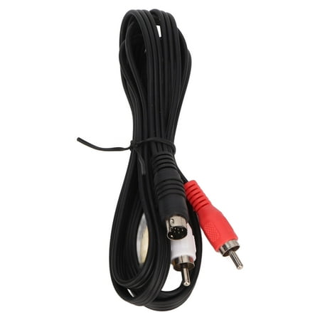Mini DIN 7 Pin To 3 Cable, Easy To Use 4.9ft Mini DIN 7 Pin Male To 3 ...