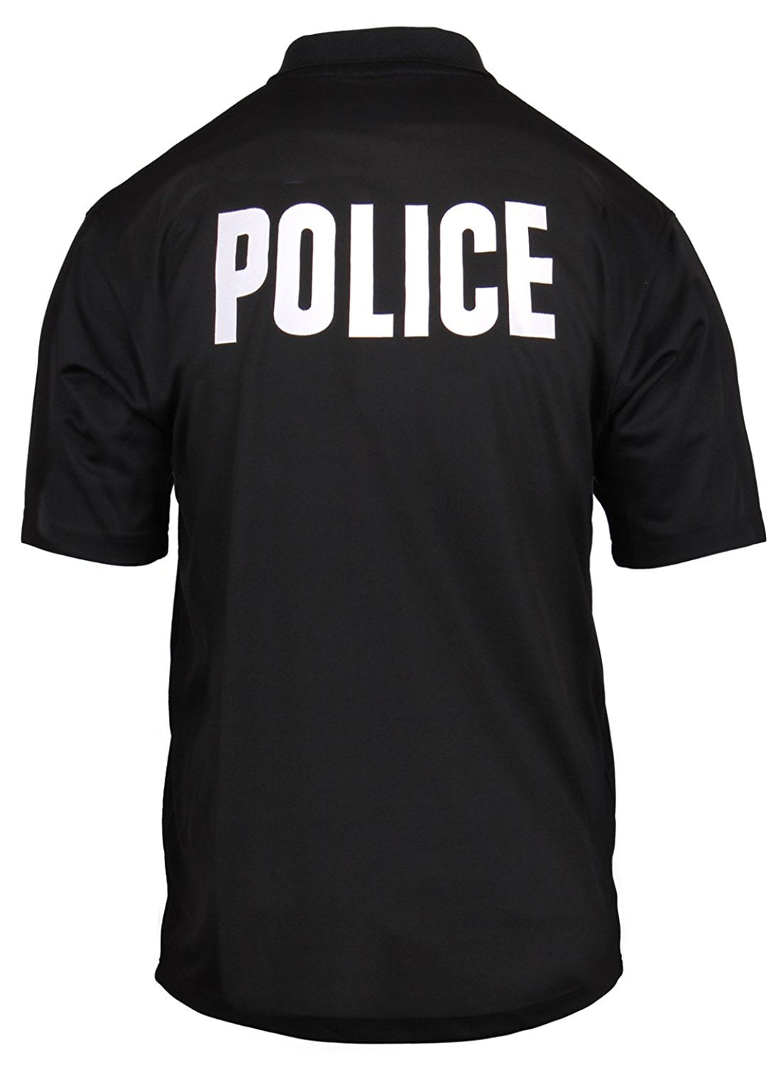 Rothco Moisture Wicking Black Public Safety Polo Shirt - Police, Small ...