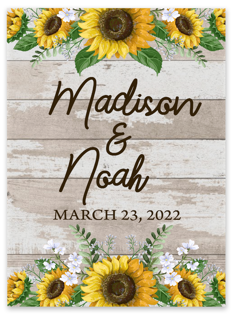 Darling Souvenir MADE WITH LOVE Welcome Sign, Easy To Use Party ...