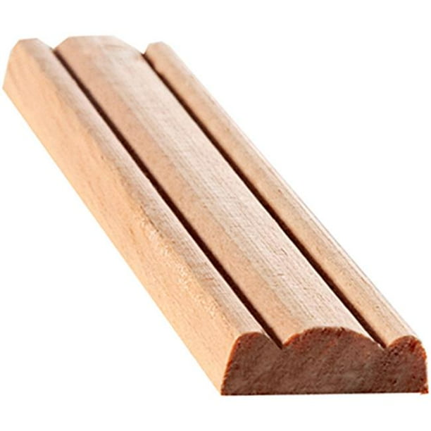 Craftwood 141-S Screen Bead Moulding - 0.25 x 0.63 in. x 8 ft ...