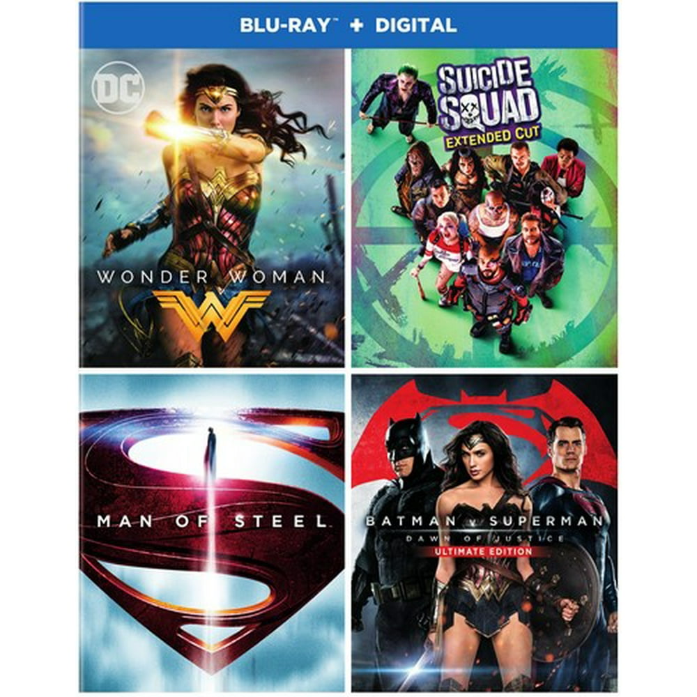 DC 4-Film Collection (Blu-ray) - Walmart.com - Walmart.com