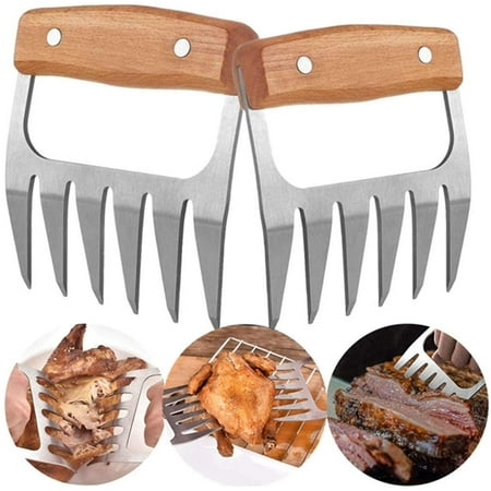 Meat Shredder Claws Stainless Steel Claws Pulled Pork Meat Shredder ...