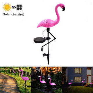 Cheers.US Solar Powered Garden Decor Stake Path Lawn Yard LED Outdoor ...