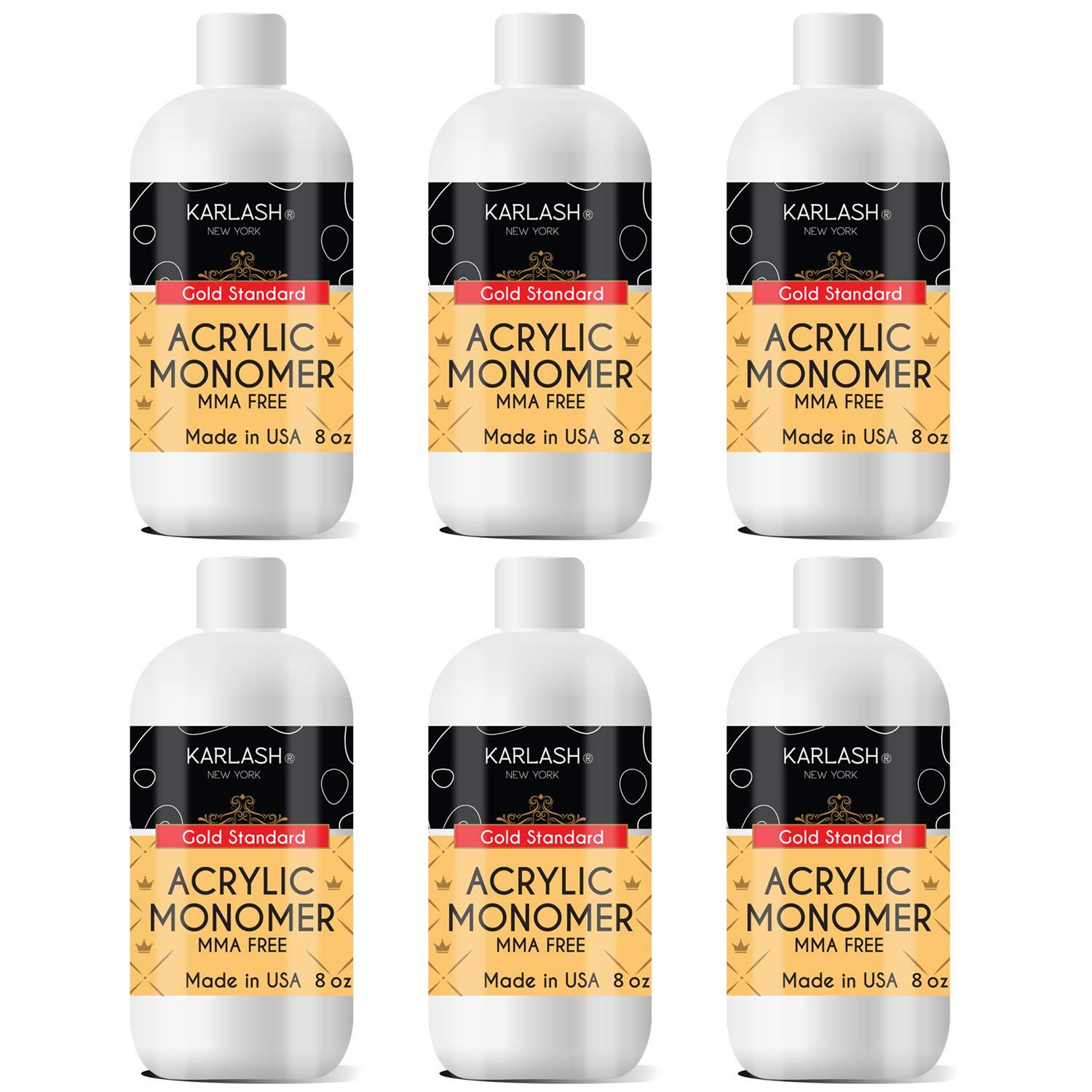 Karlash Professional Ultra Acrylic Liquid 8oz Monomer MMA FREE for ...