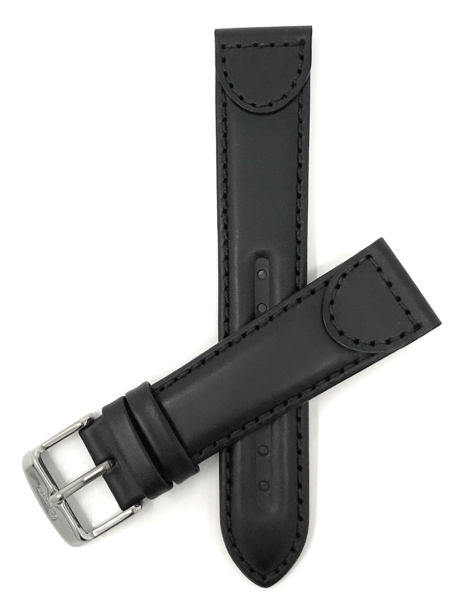 18mm Leather Watch Band Strap, Tone-on-Tone, Replacement for many Swiss ...