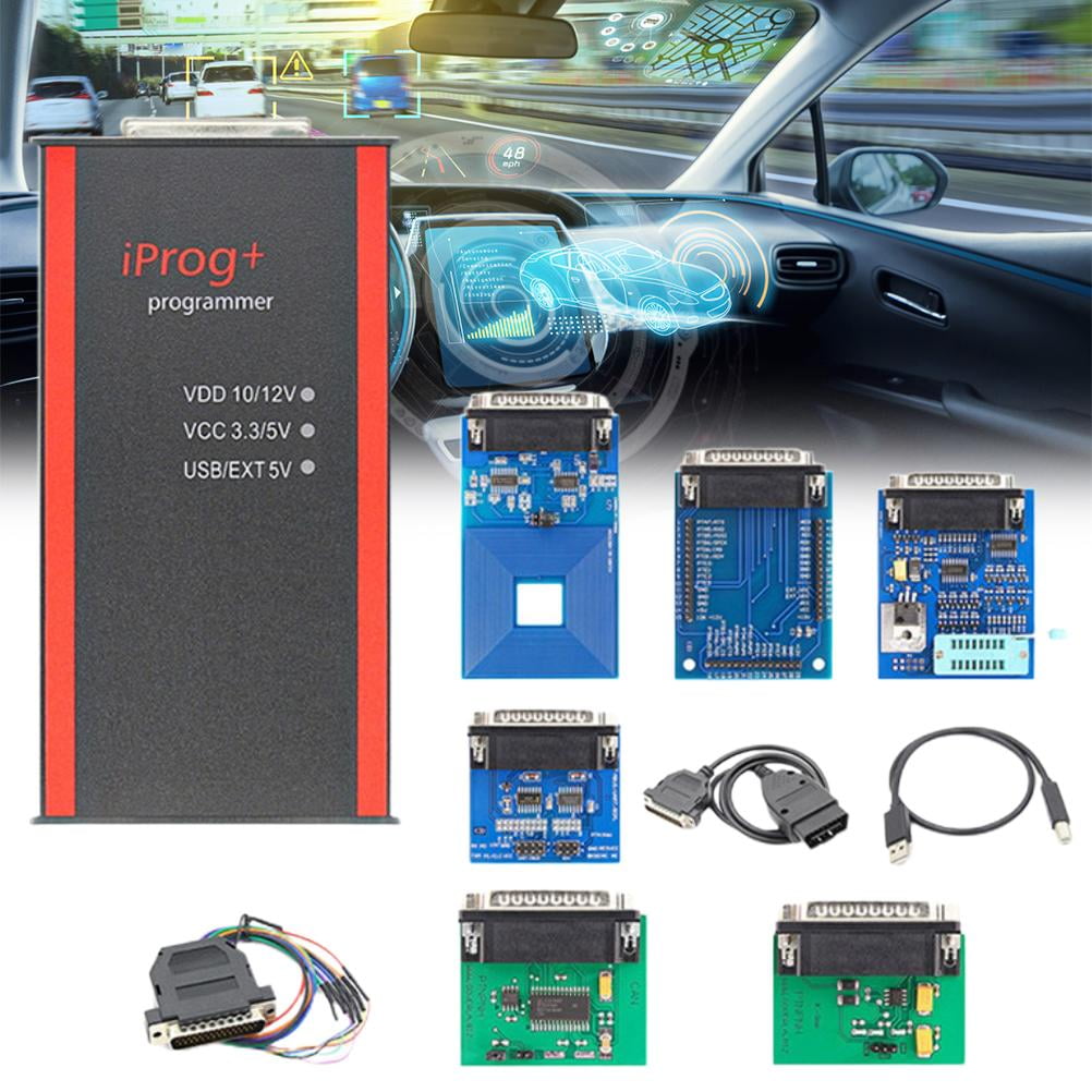 Buy Iprog Iprog Pro Programmer Support IMMO Mileage Correction Airbag ...