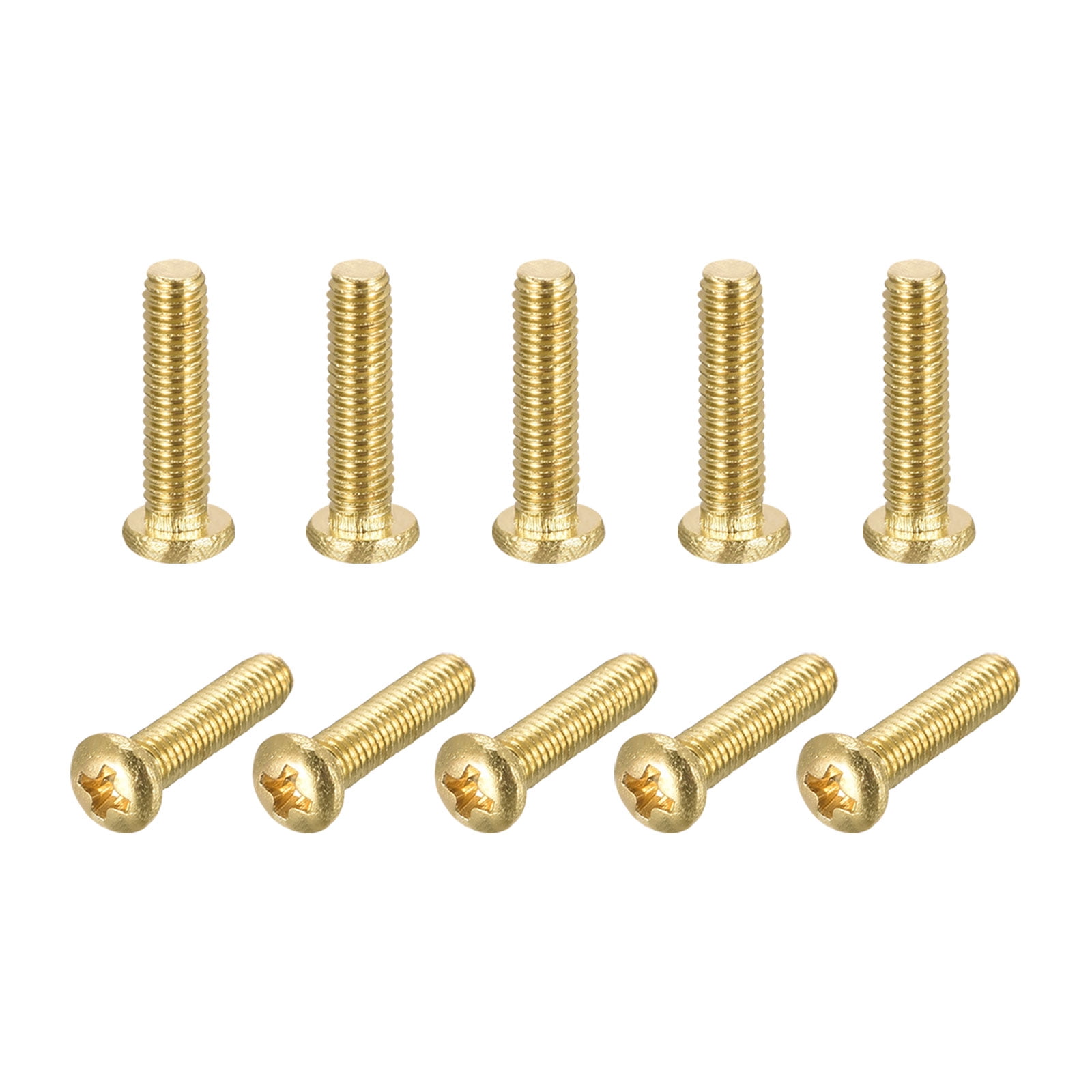 Click here for Unique Bargains M3x12mm Brass Machine Screws  Phil... prices