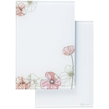 Quartet Glass Dry-Erase Desktop Computer Pad, 18" x 6", Marble Surface ...