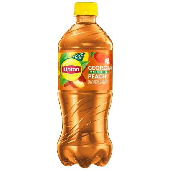 Lipton Brisk Lemon Iced Tea, Bottled Tea Drink, 1 Liter, Bottle ...