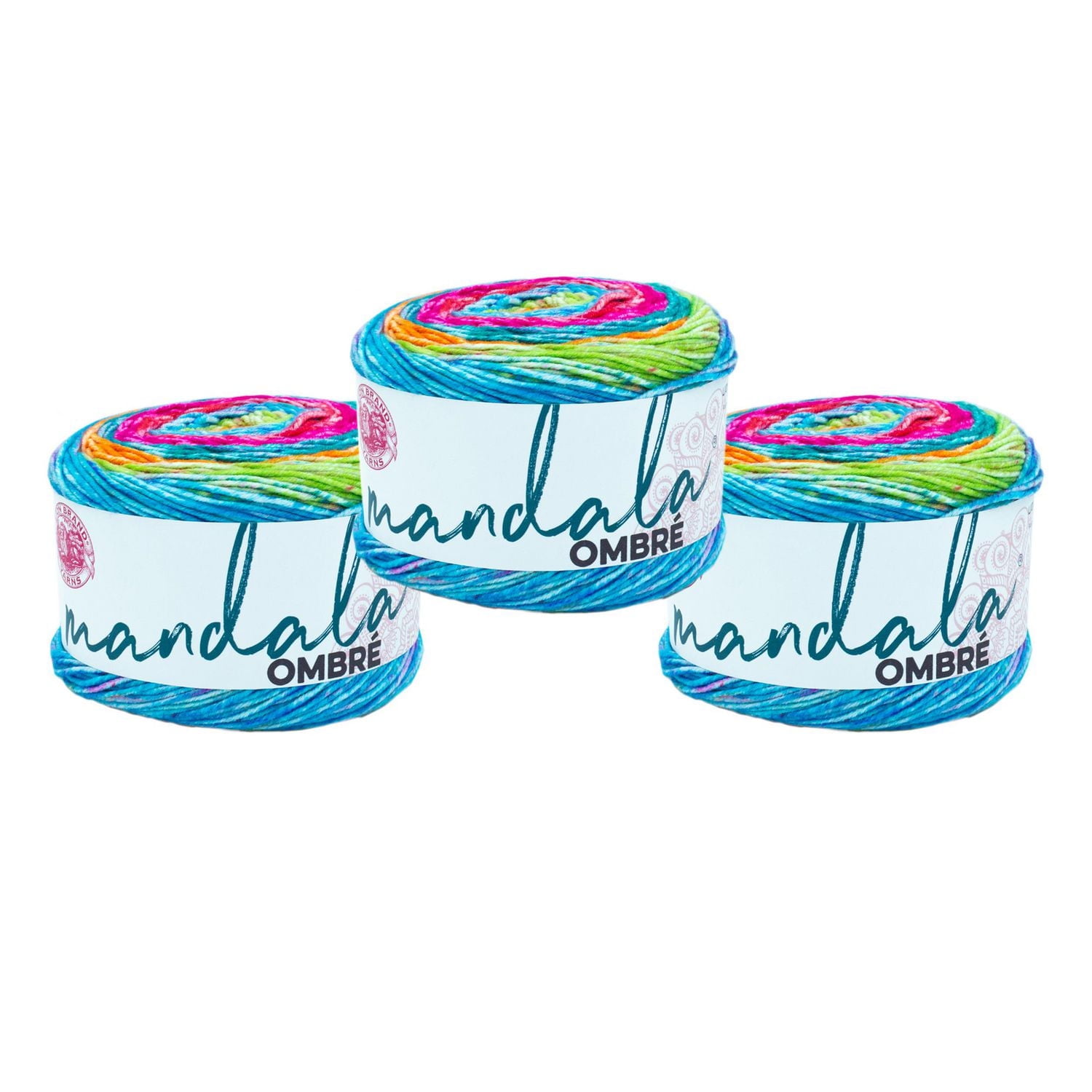 Click here for Lion Brand Mandala Ombre Yarn - Harmony prices