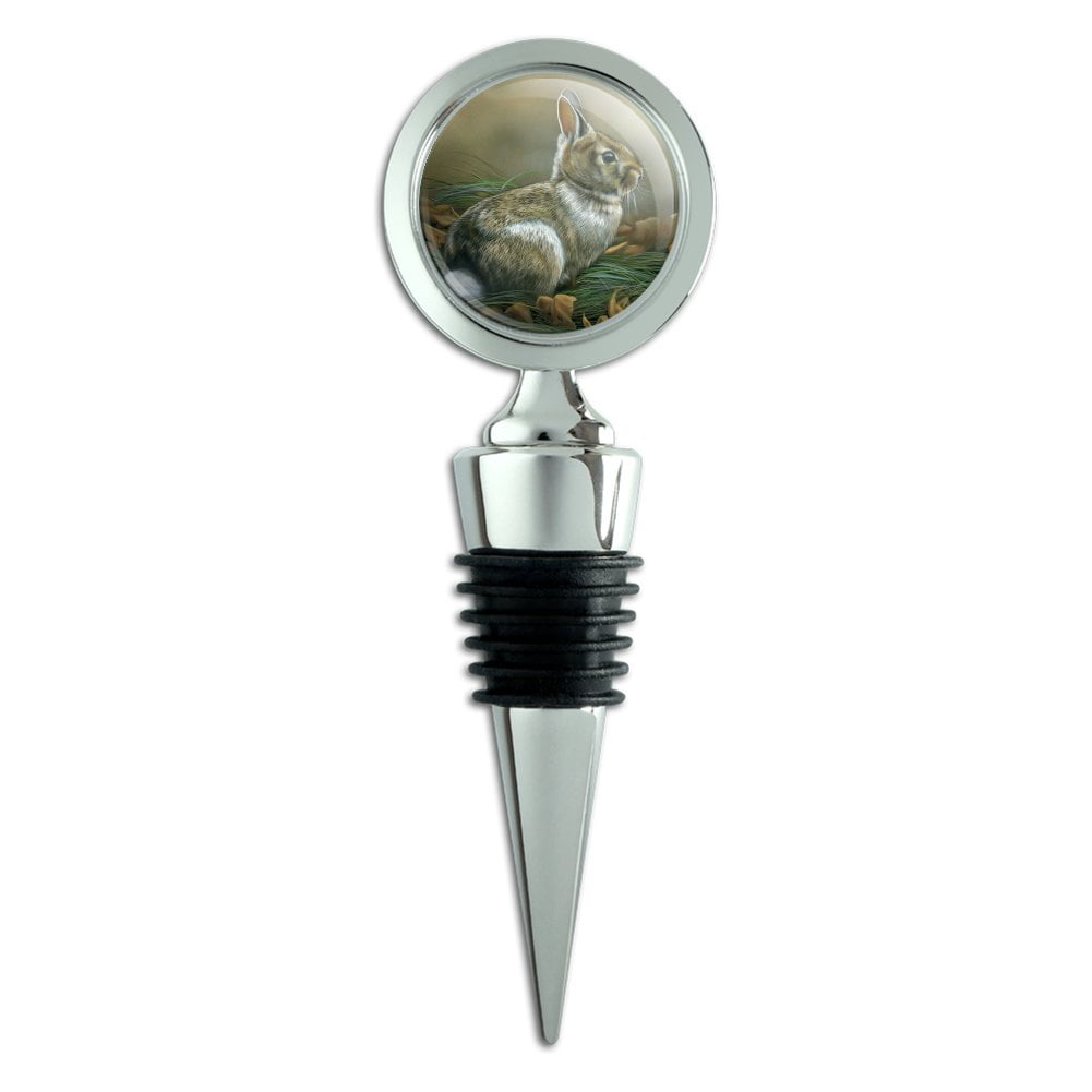 Cottontail Rabbit Bunny Wine Bottle Stopper - Walmart.com