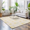Area Rugs 5'x7', Summer Lemon Carpet Runner Indoor Outdoor Rugs Home ...