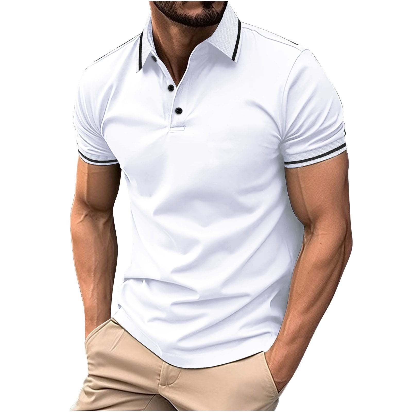 Click here for Qipopiq Mens Polo Shirt Quick Dry Performance Shor... prices