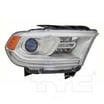 Chrome Halogen Headlight Front Lamp Left Driver for 16-20 Dodge Durango ...