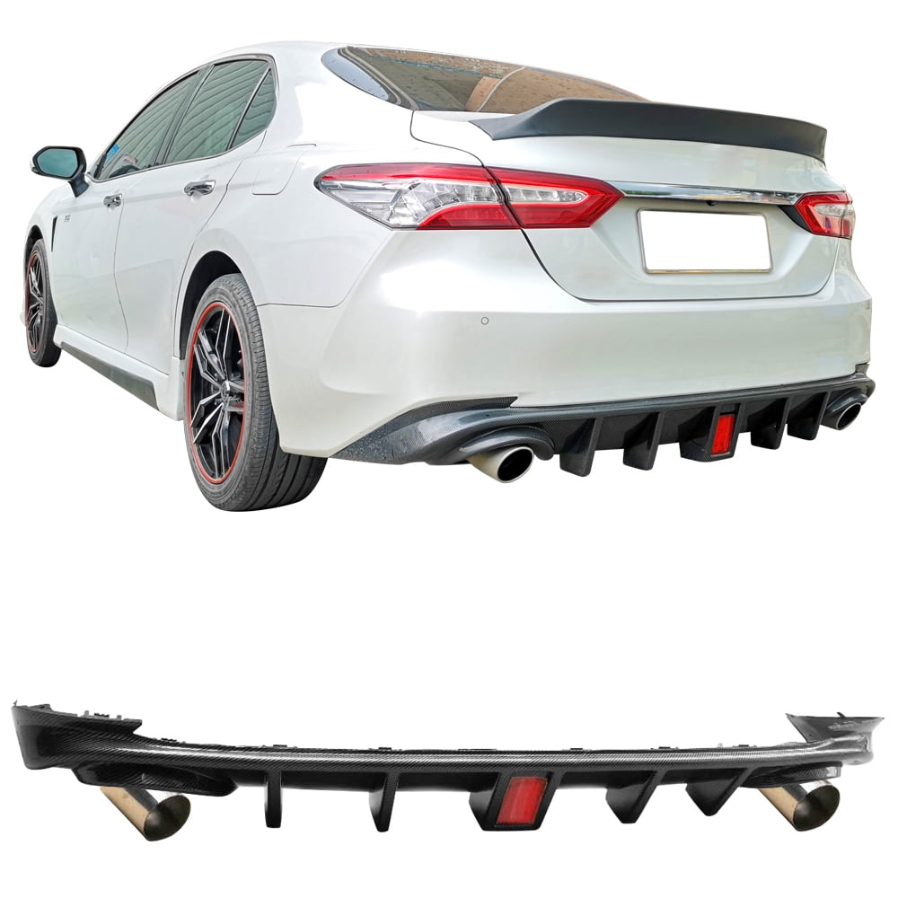 Ikon Motorsports Compatible With 18 23 Toyota Camry Le Xle Rear Bumper