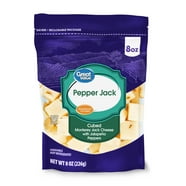 Great Value Cubed Mild Cheddar Cheese, 8 oz - Walmart.com