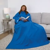 Snuggie Comfy Feet Wear: Original Fleece Blanket with Oversize Sleeves ...