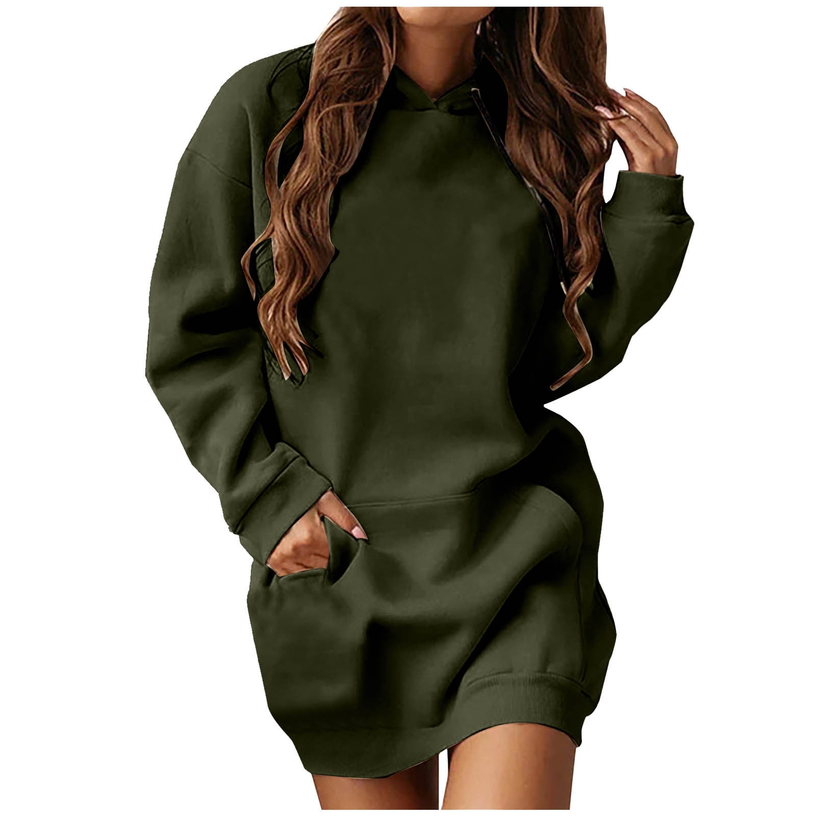 Click here for Cfhntfmh Sweatshirt Dresses For Women Soft Casual... prices
