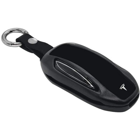 XICEN Tesla Model X Key Fob Cover Holder Keychain Case Aluminum Metal ...