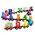 Magnetic Digital Train Color Cognitive Wooden Toys - Walmart.com