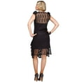 Flirty Flapper Adult Costume (Black) - Walmart.com