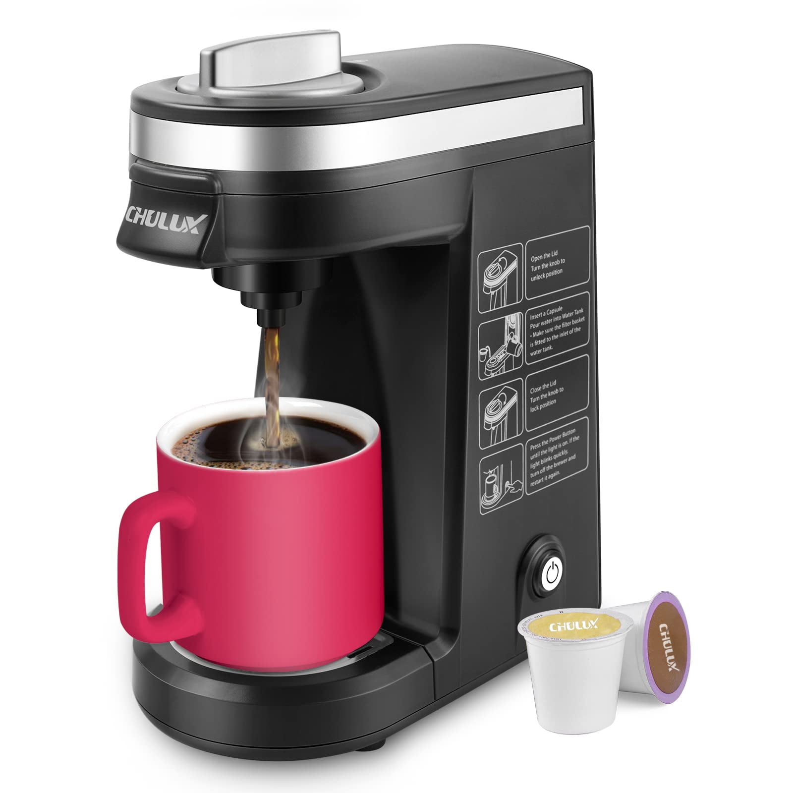 Click here for Chulux Single Serve Coffee Maker  K Cup Coffee Mac... prices