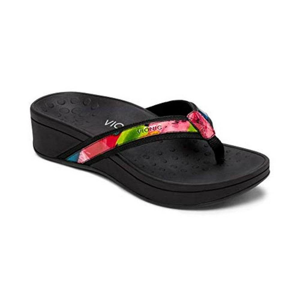 Vionic - Vionic Women's Pacific High Tide Toepost Sandals -, Black ...