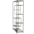 DecMode 24" x 56" Black Metal 8-Tier Shelving Unit, 1-Piece - Walmart.com