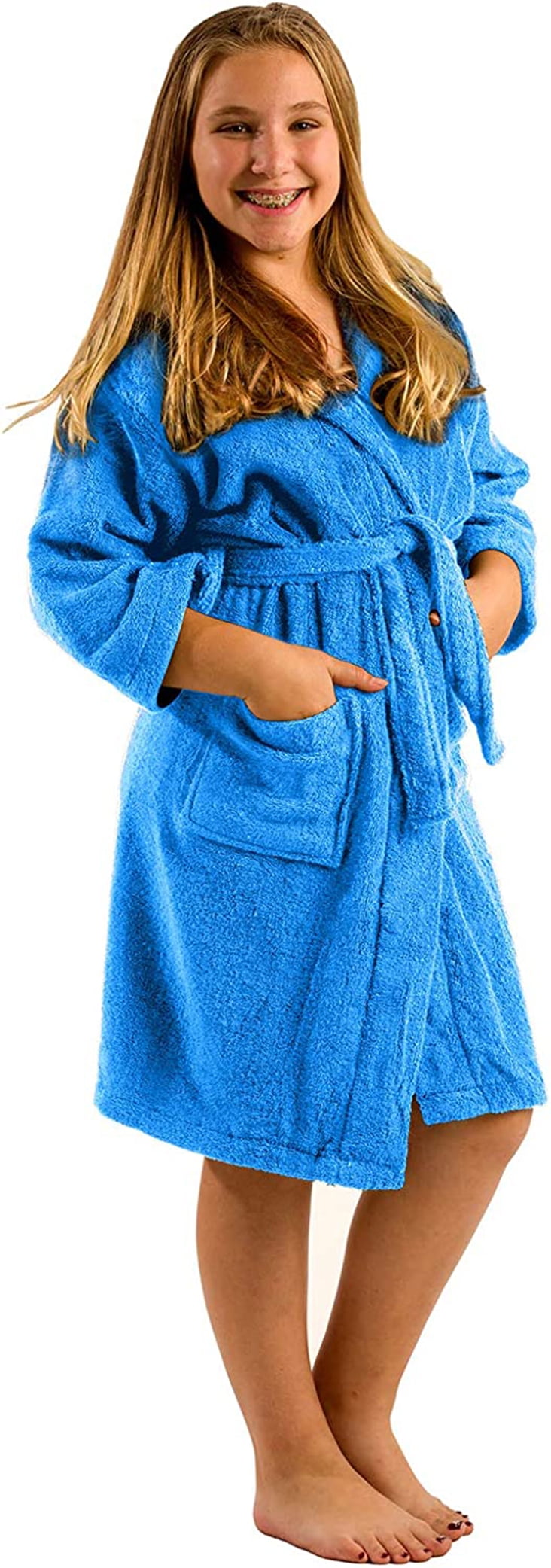 Microfiber Bath robe for Kids Girls, Boys Teenagers, Petites, LARGE ...