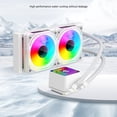 Tizuqe Desktop Water Cooling System 5V3pin ARGB 4Pin PWM Fan for ...