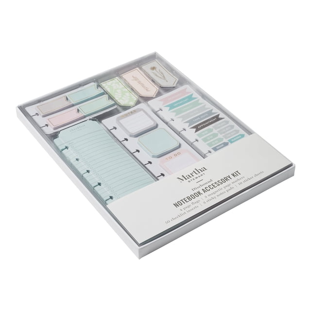 Martha Stewart Notebook Accessory Kit for Disc Bound Organizers ...
