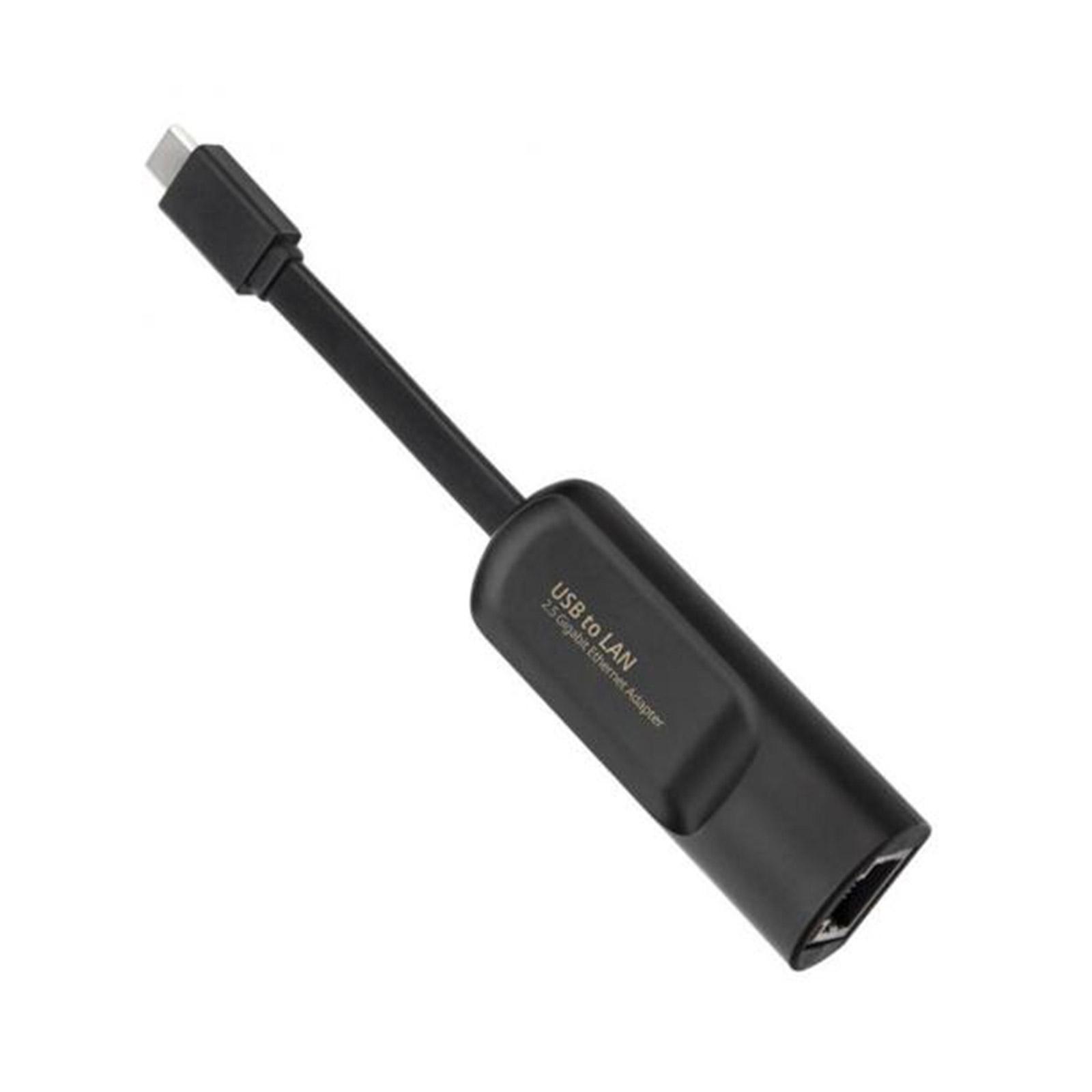 USB 3.0 Ethernet To RJ45 2.5G Wired Adapter Type-C Converter Lan ...