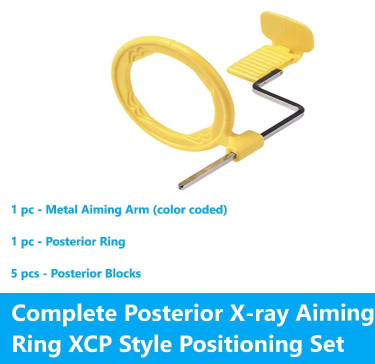 Complete Posterior X-ray Aiming Color Coded XCP Style Positioning Set ...
