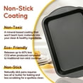 "Katbite 2-Piece Non-Toxic Nonstick Bakeware Set: Deep Oven Tray ...