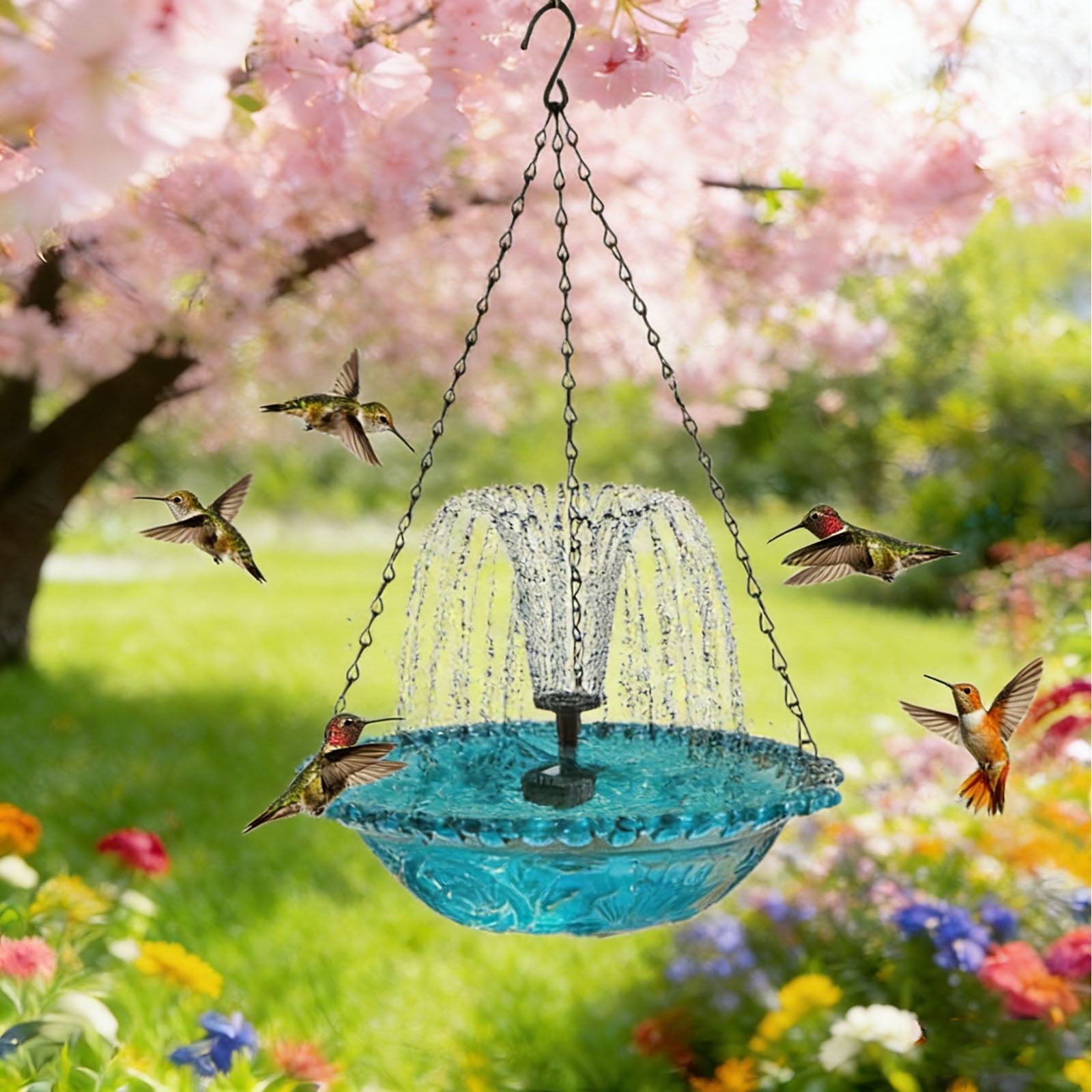 Click here for Unbranded Hanging Solar Bird Bath Fountain  Solar... prices