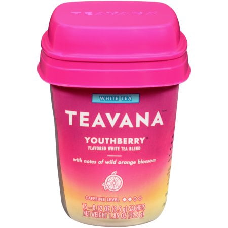 Teavana Youthberry, White Tea With Notes of Wild Orange Blossom, 15 ...