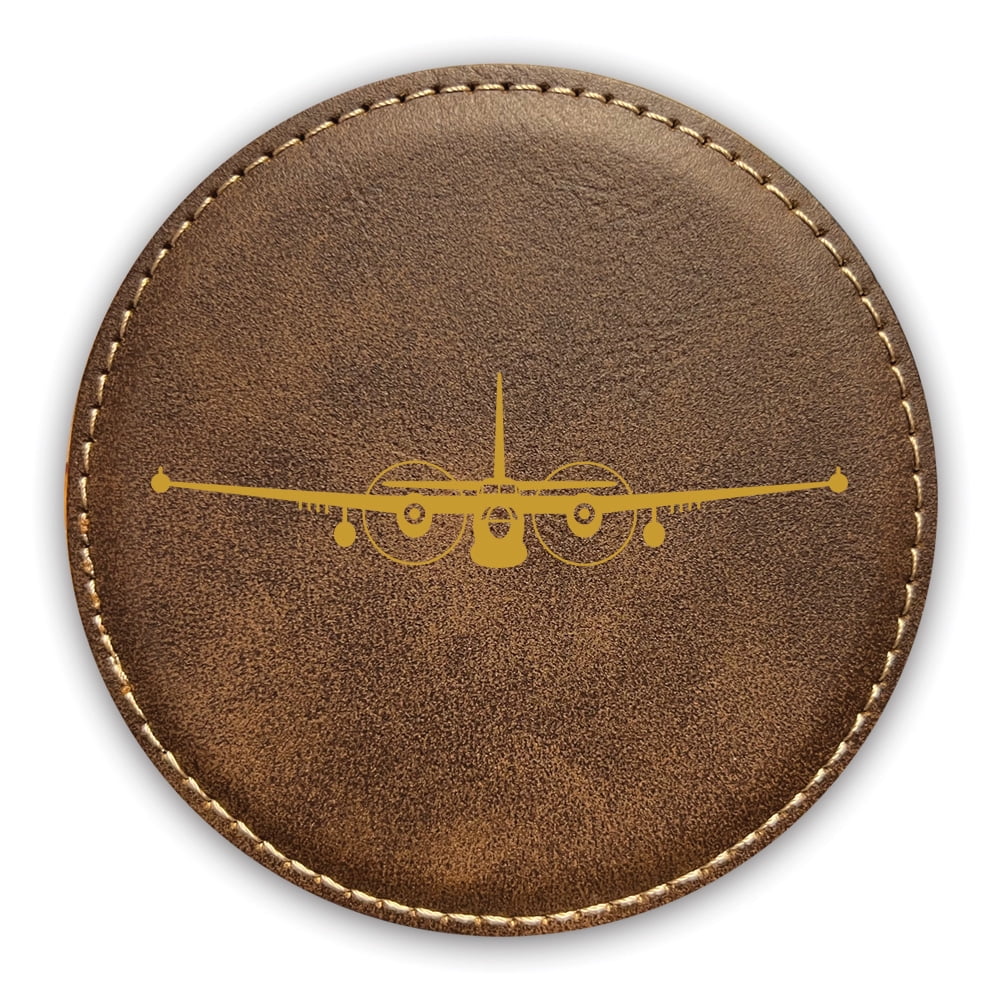 P-2 Neptune Coaster Laser Engraved Leatherette - Round Coasters - Many ...