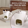 Meltie Cup - 9 Models, 2025 New Handcrafted Fondue Cup with Fork ...