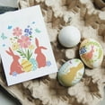 2Pcs 11x8.6 Inch Bunny Easter Self-Adhesive Silk Screen Printing ...