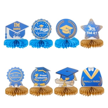 Graduate Foil Burst Photo Centerpieces, Graduation, Party Decor, 3 ...