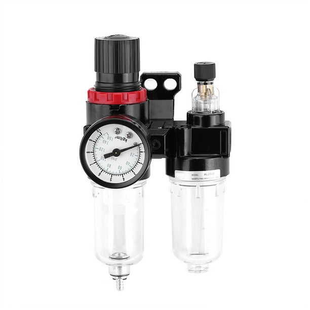 Air pressure filter compressor, pneumatic regulator, lubricator ...