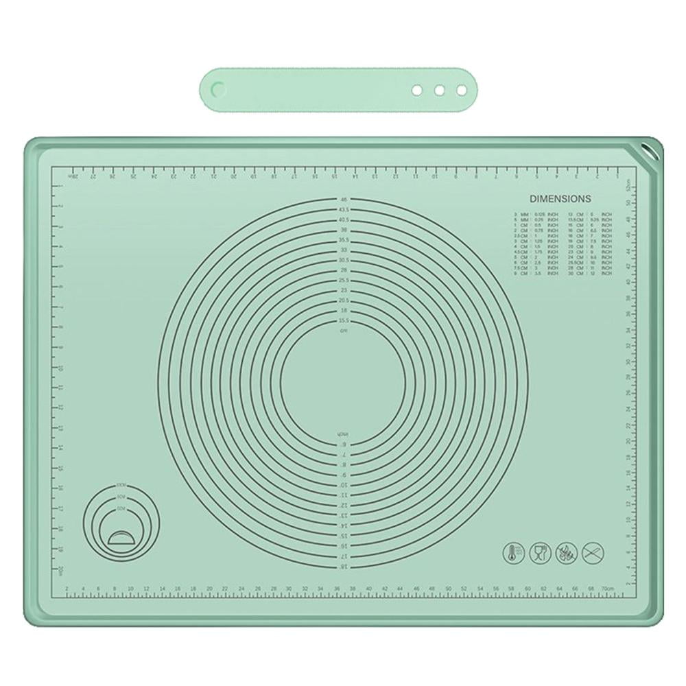 Silicone Pastry Mat | 28X20 Inch Thickened Kneading Pad | Food Grade ...